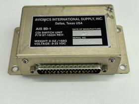 AVIONICS INTERNATIONAL SUPPLY AIS80-1 Cdi Switch Unit